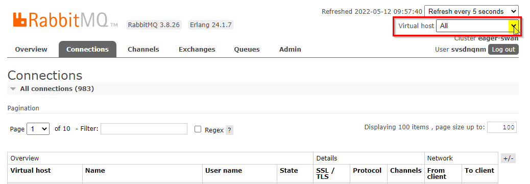 How to Access RabbitMQ for SaaS instances